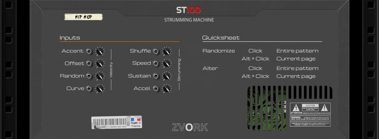 ST100 Strumming Machine – ZVORK